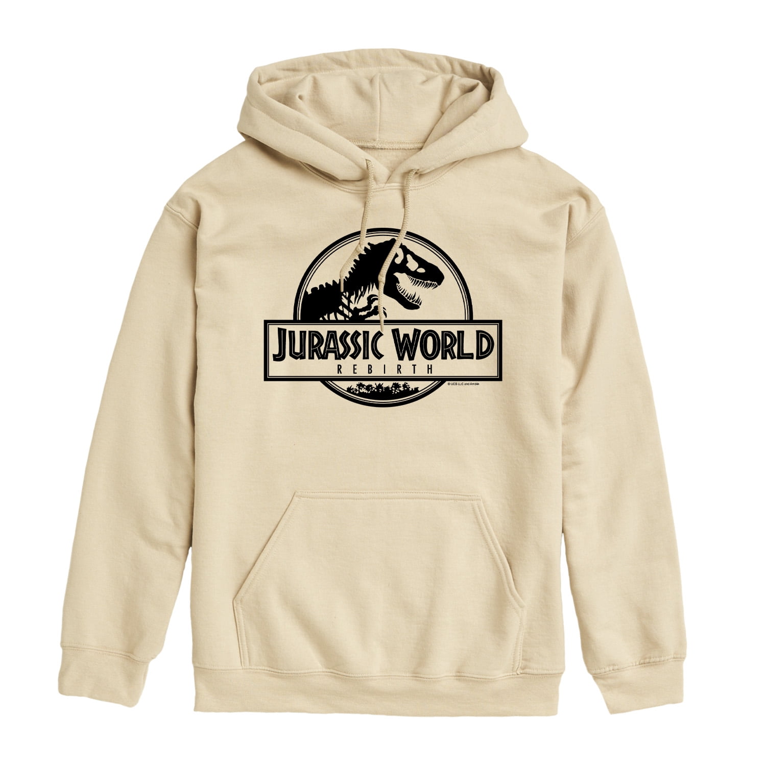 Jurassic World: Rebirth - Logo Black - Men's Fleece Hoodie Sweatshirt ...