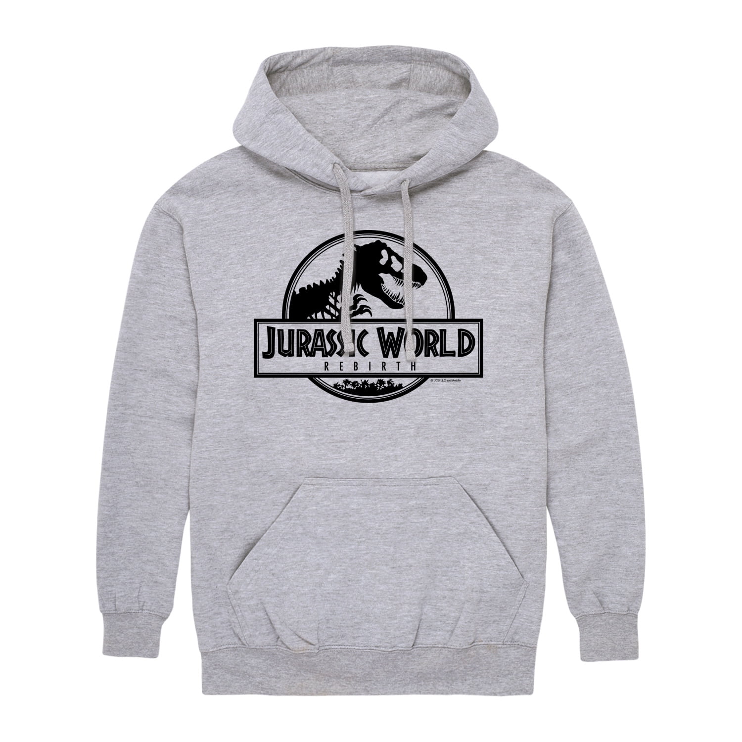 Jurassic World: Rebirth - Logo Black - Men's Fleece Hoodie Sweatshirt ...