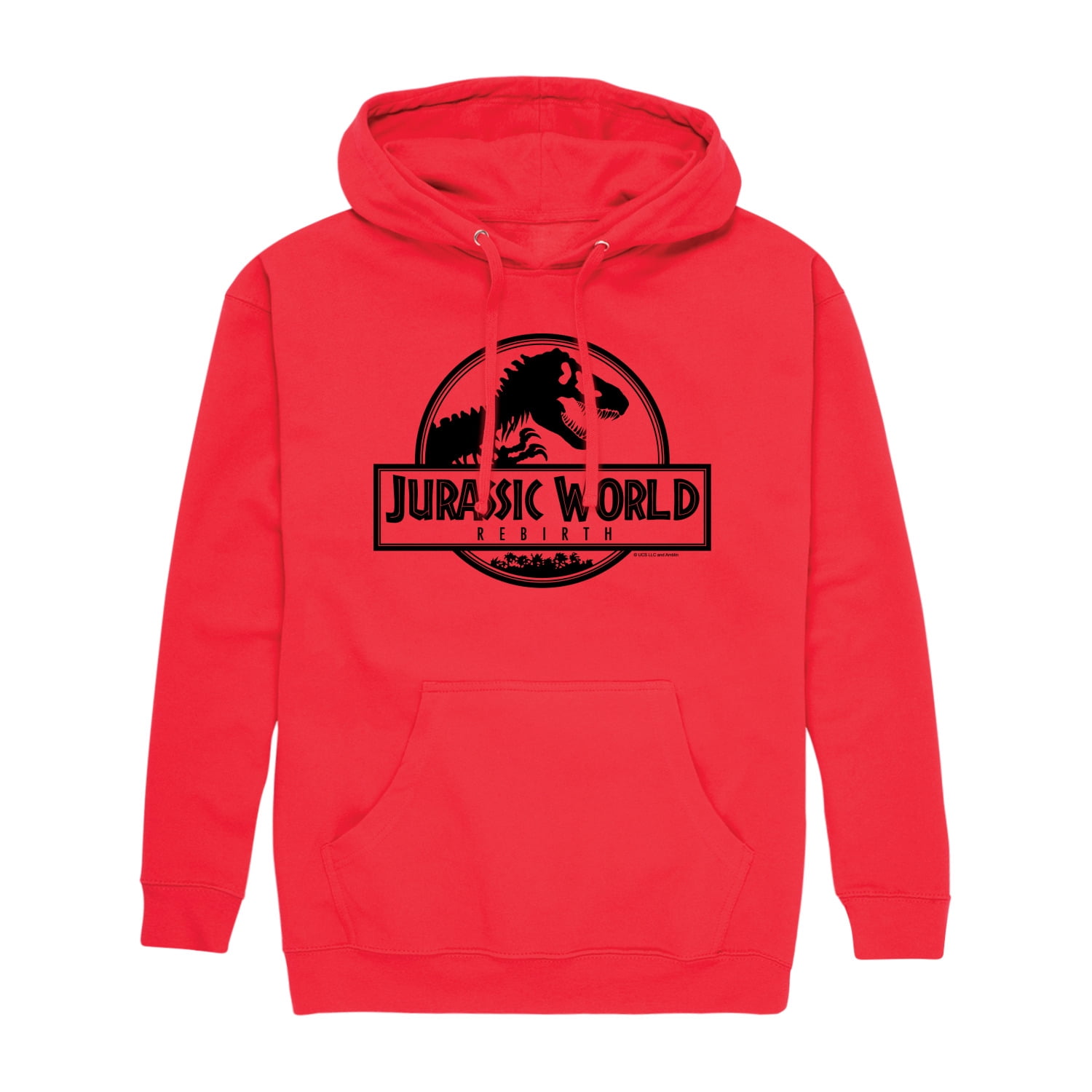 Jurassic World: Rebirth - Logo Black - Men's Fleece Hoodie Sweatshirt ...