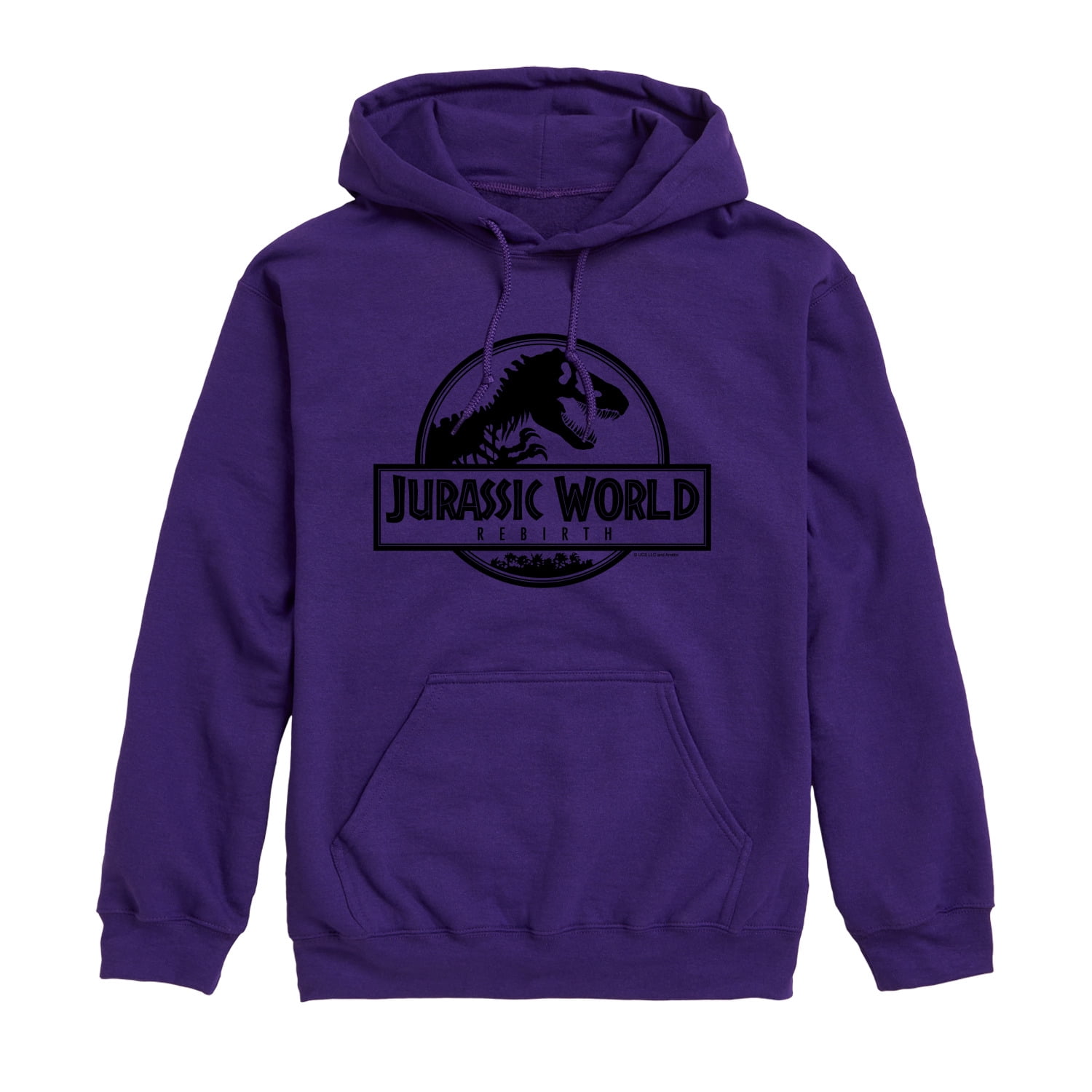 Jurassic World: Rebirth - Logo Black - Men's Fleece Hoodie Sweatshirt ...