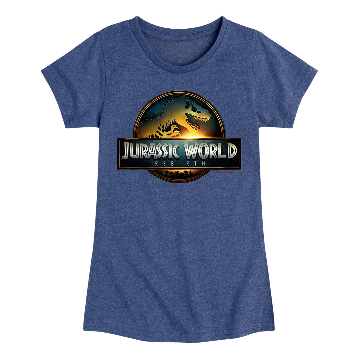 Jurassic World: Rebirth - Logo - Toddler And Youth Girls Fitted Short ...
