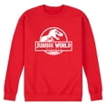 Jurassic World: Rebirth - Logo White - Men's Crew Fleece Sweatshirt ...