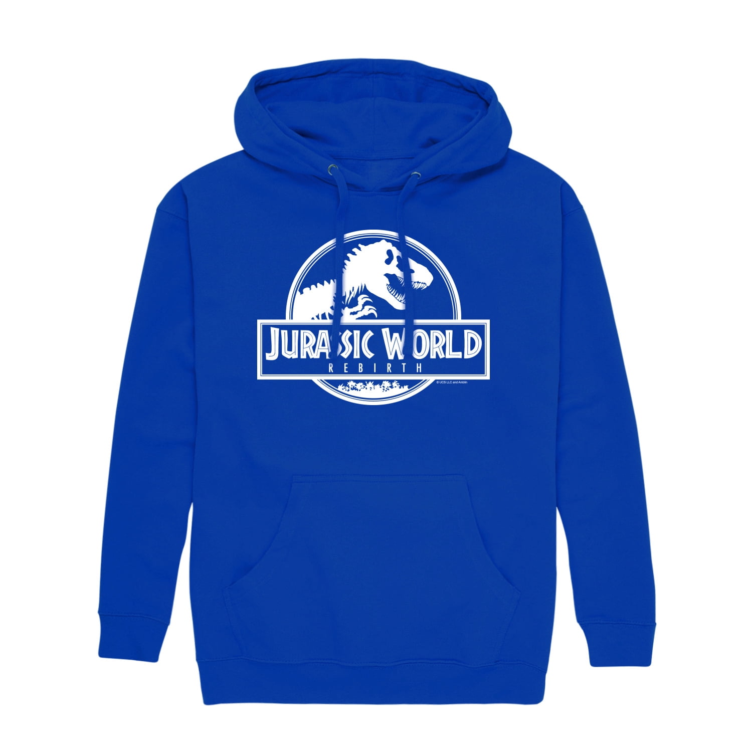 Jurassic World: Rebirth - Logo White - Men's Fleece Hoodie Sweatshirt ...