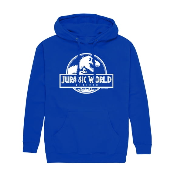 Jurassic World: Rebirth - Logo White - Men's Fleece Hoodie Sweatshirt ...