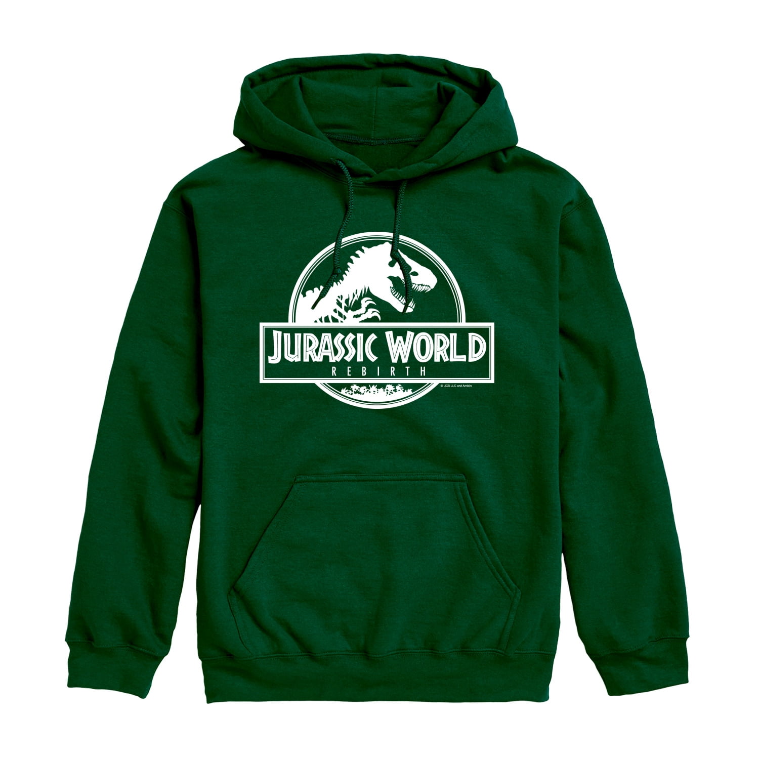 Jurassic World: Rebirth - Logo White - Men's Fleece Hoodie Sweatshirt ...