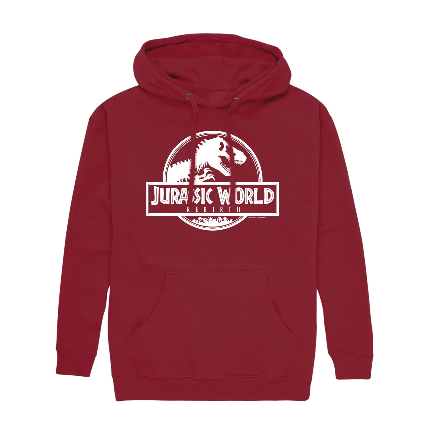 Jurassic World: Rebirth - Logo White - Men's Fleece Hoodie Sweatshirt ...