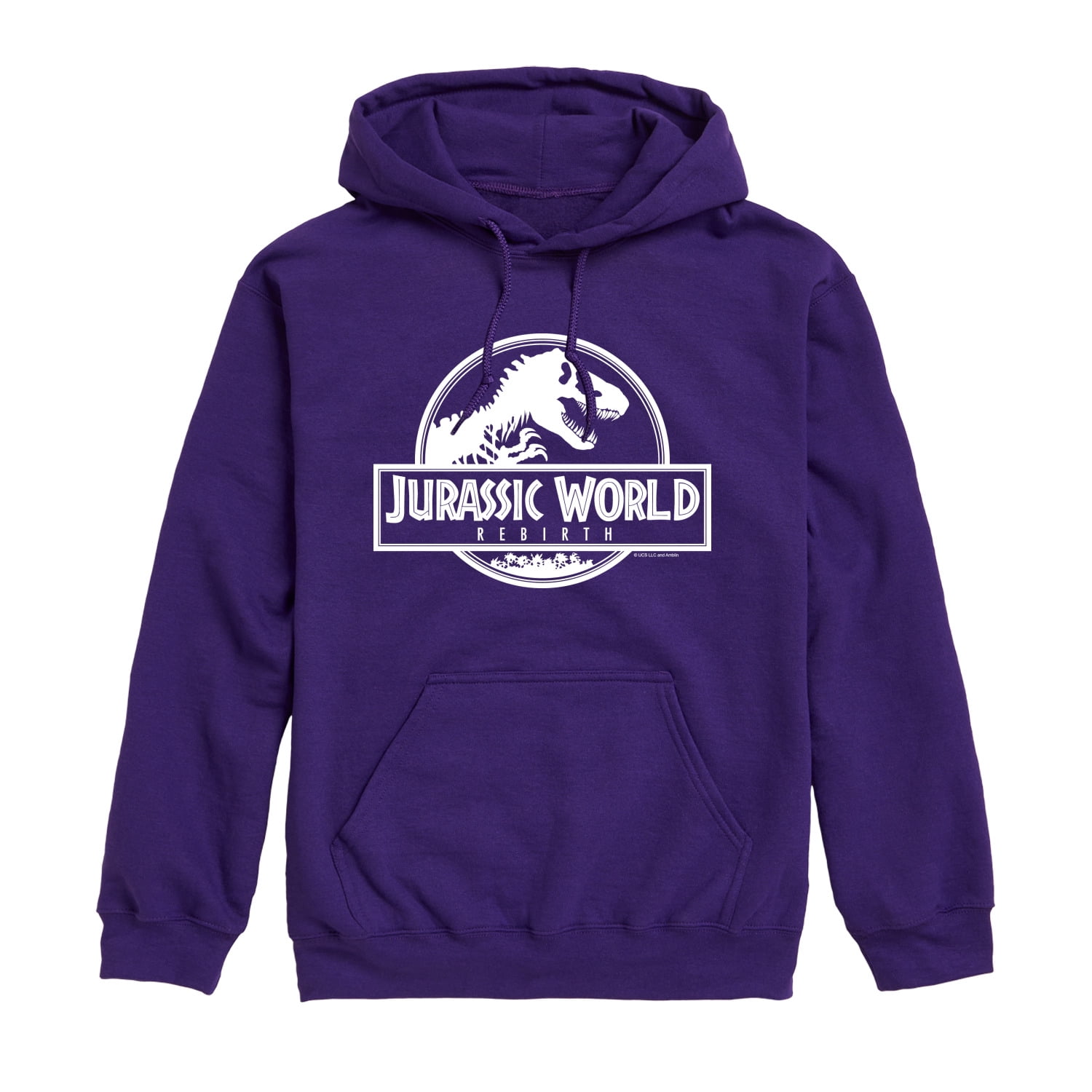 Jurassic World: Rebirth - Logo White - Men's Fleece Hoodie Sweatshirt ...