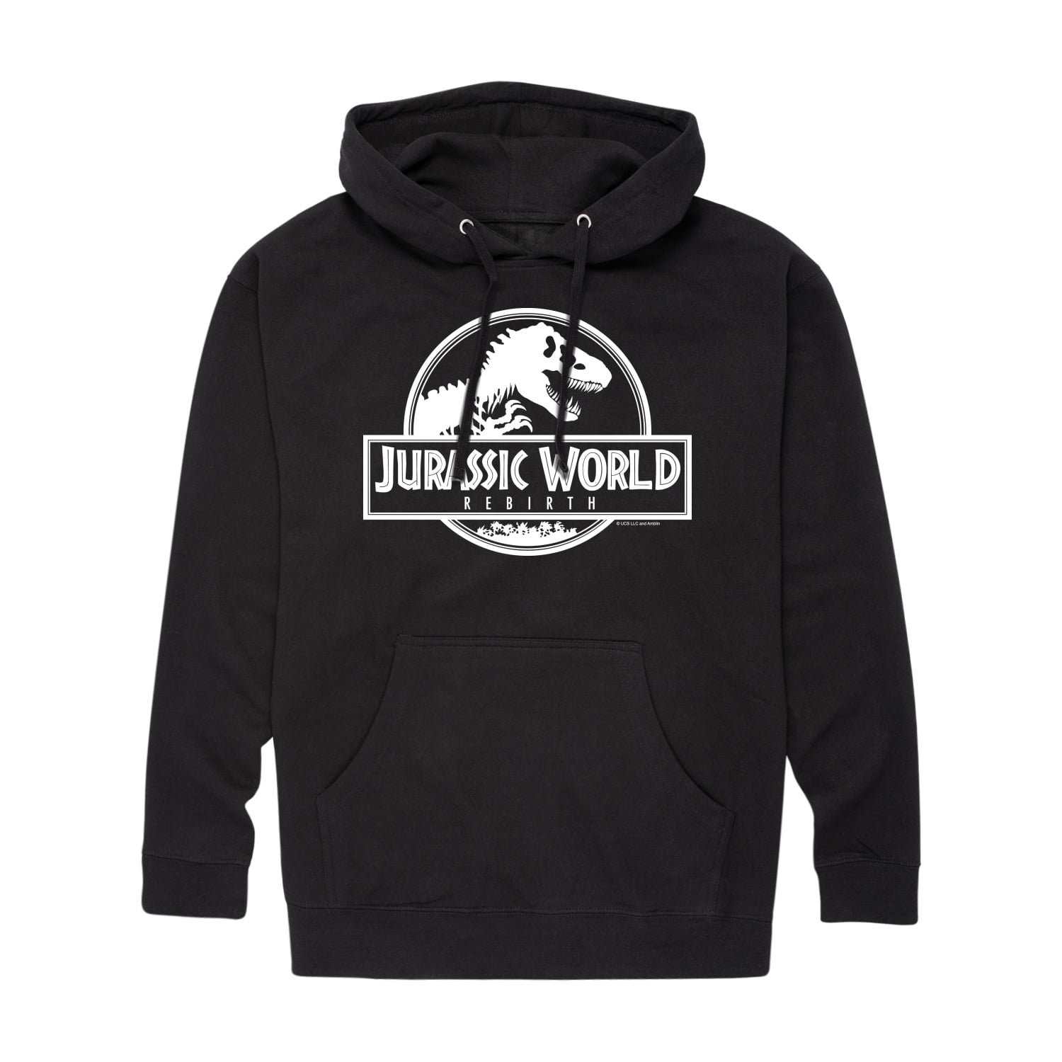 Jurassic World: Rebirth - Logo White - Men's Fleece Hoodie Sweatshirt ...
