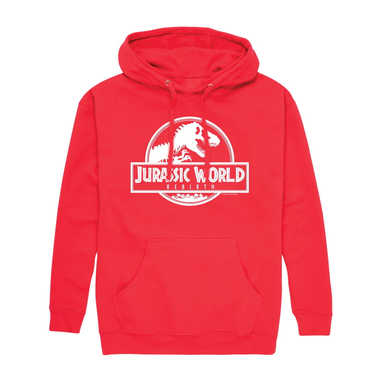 Jurassic World: Rebirth - Logo White - Men's Fleece Hoodie Sweatshirt ...