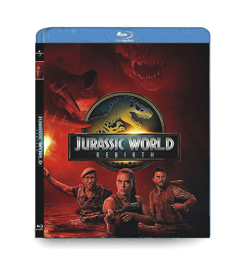Jurassic World: Rebirth Movie DVD Bundle with Exclusive Collectible ...