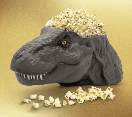 Jurassic World: Rebirth T-Rex Popcorn Bucket, Jurassic World T-Rex ...