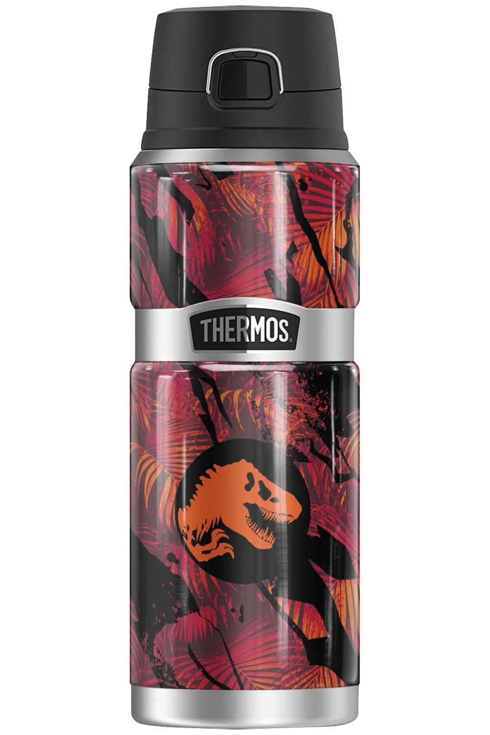 Jurassic World Red Jungle Coin Variation THERMOS STAINLESS KING ...