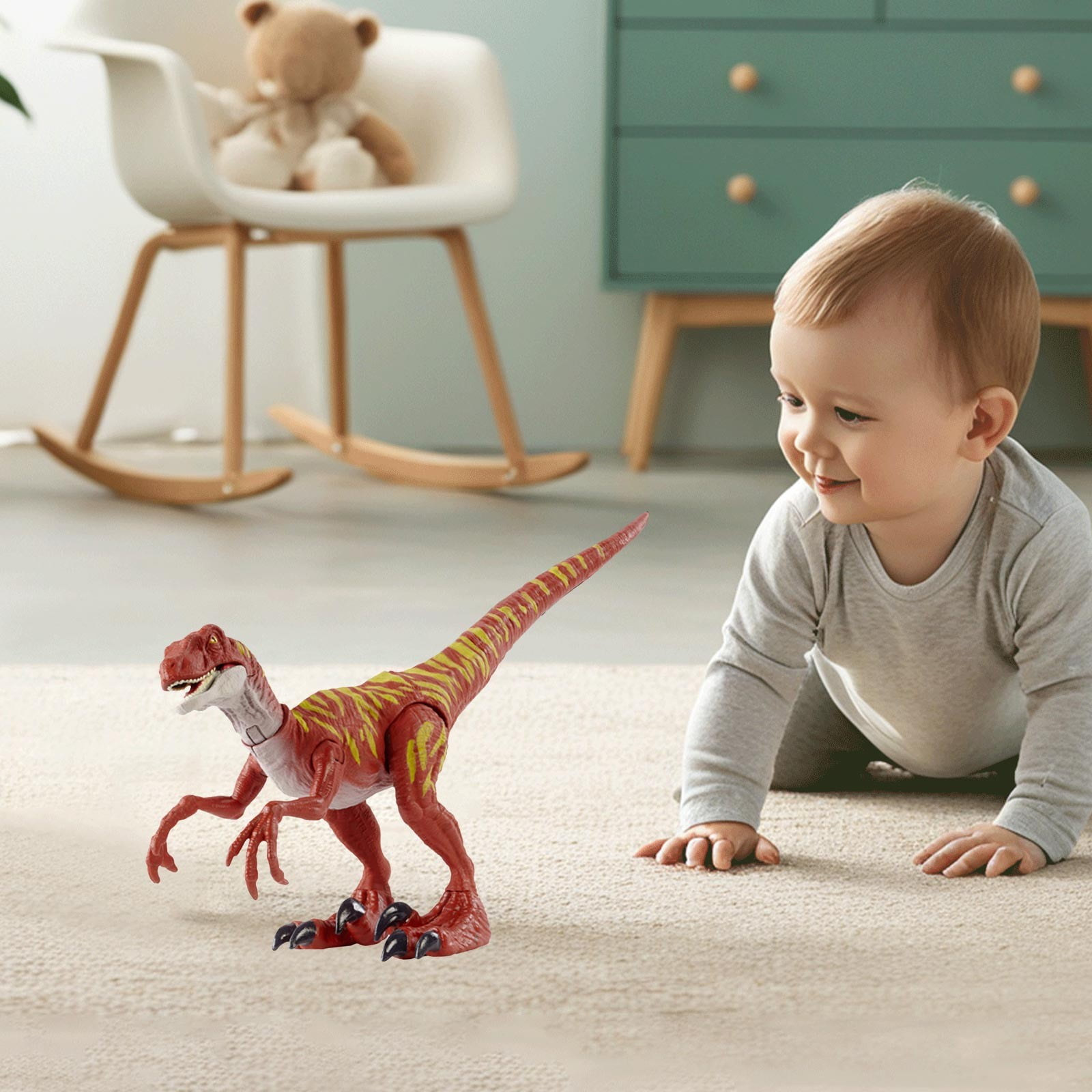 Jurassic World Roar Attack Dinosaur Action Figure, Baryonyx Limbo Dino ...