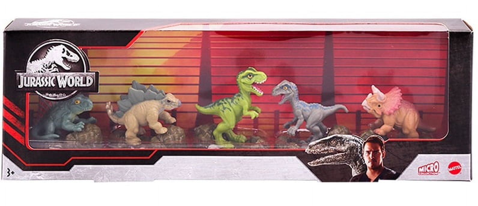Jurassic World Set of 5 Dinosaurs Micro Collection - Walmart.com