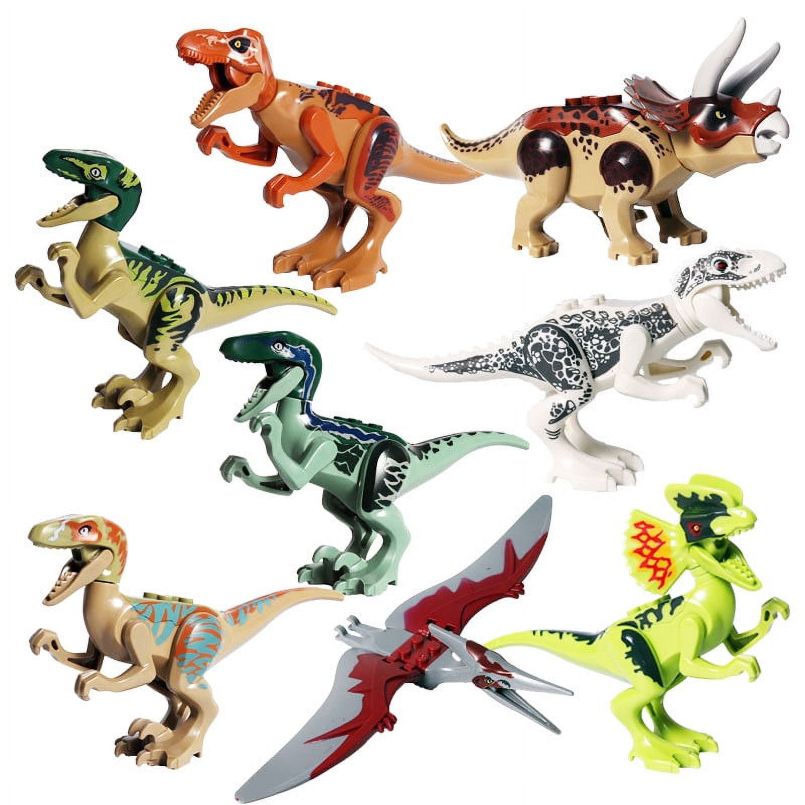 Jurassic World Small Dinosaurs 8 Custom Figures Set 1 - Walmart.com