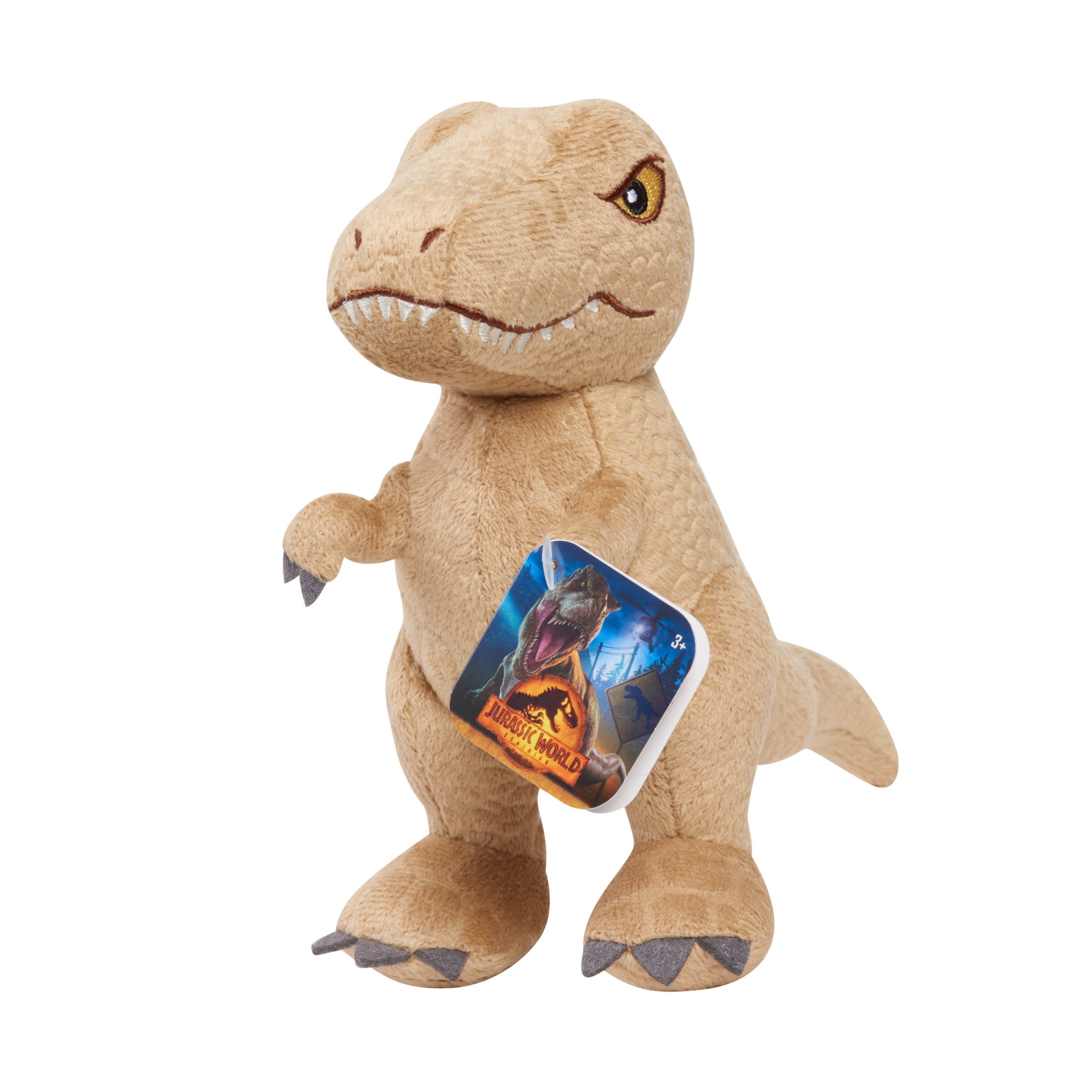 Jurassic World Soft Dinosaur T-Rex Stuffed Animal, Kids Toy for Ages 3 ...