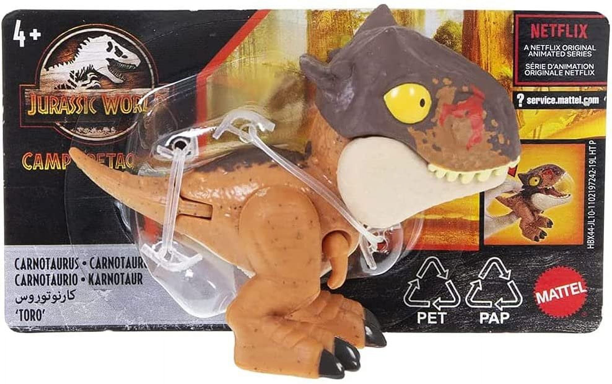 Jurassic World Snap Squad Carnotaurus Mini Figure - Walmart.com