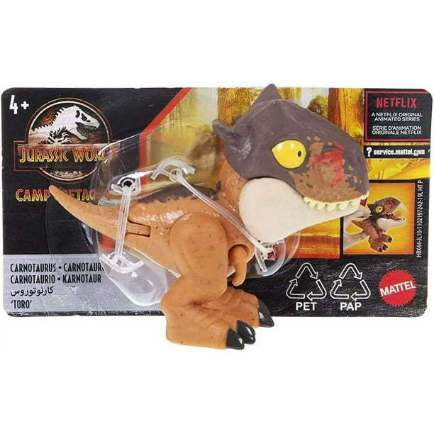 Jurassic World Snap Squad Carnotaurus Mini Figure - Walmart Business ...