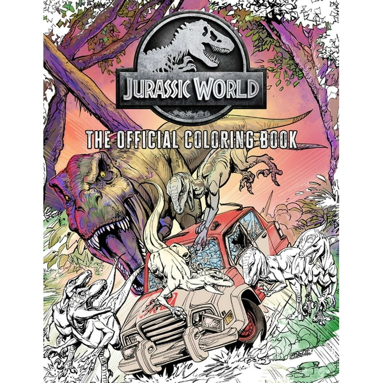 jurassic park 4 coloring pages