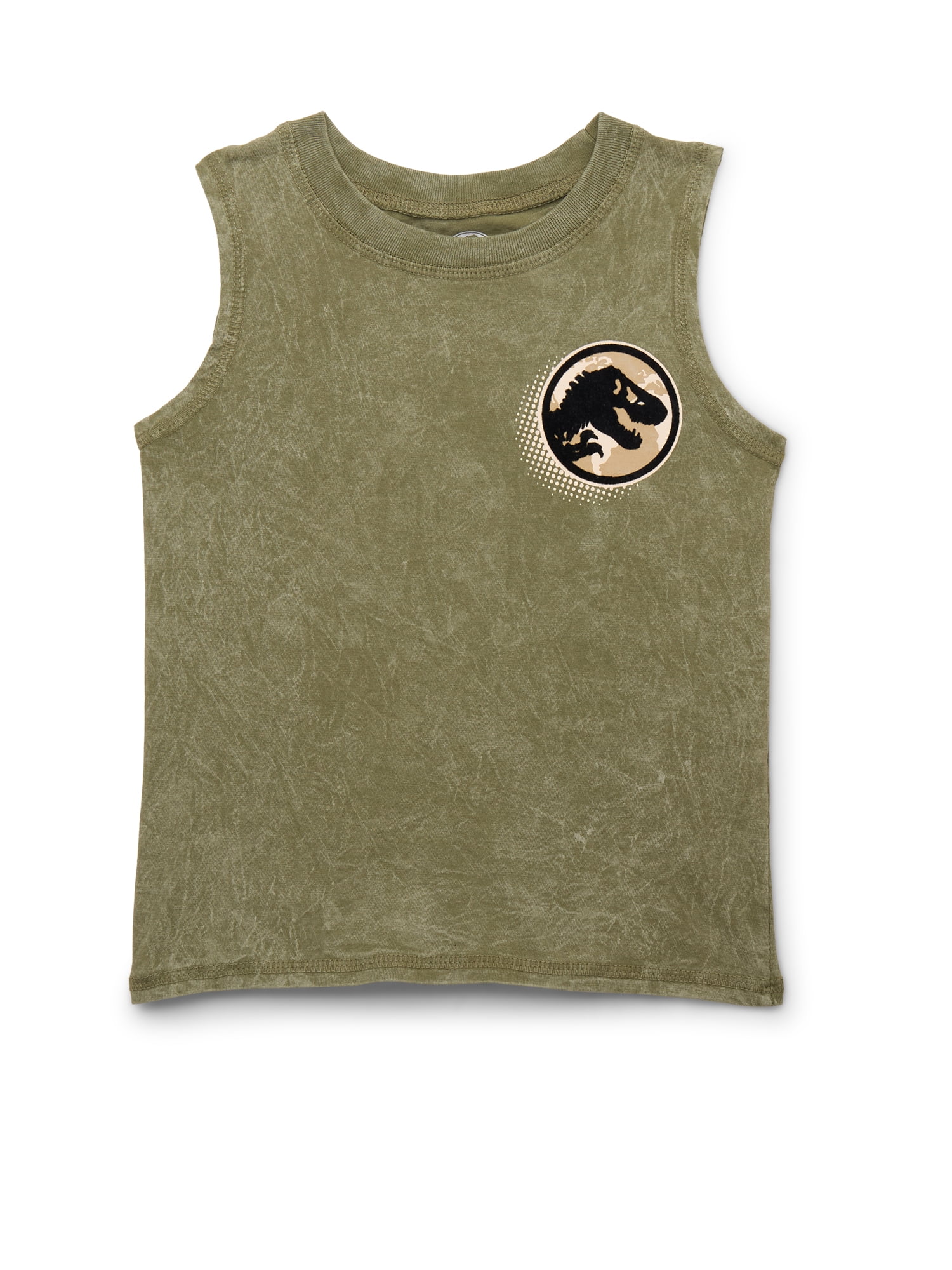 Jurassic World Toddler Boys Tank Top with Front and Back Graphics ...