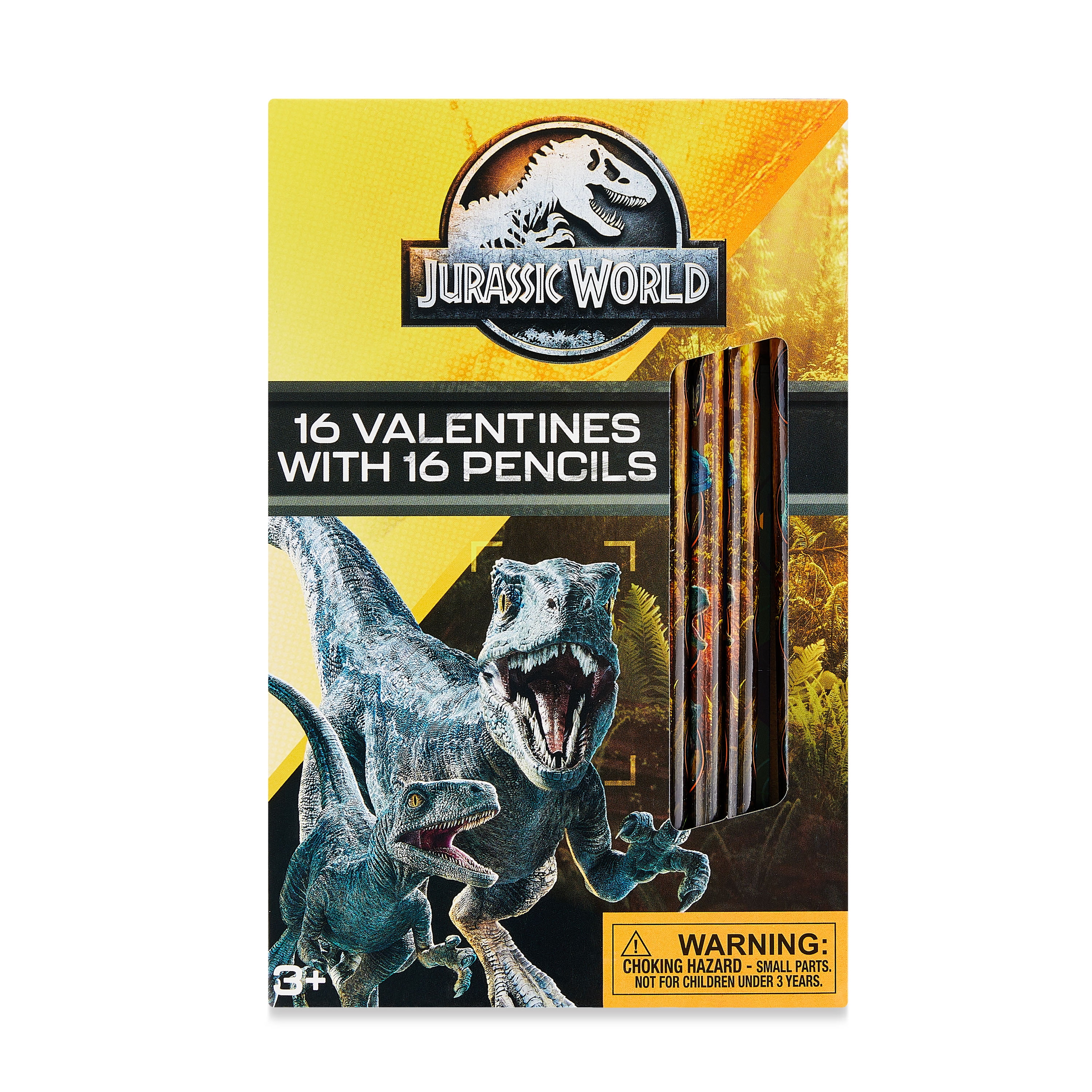 Jurassic World Dinosaur Kids Classroom Valentine Exchange Cards with ...