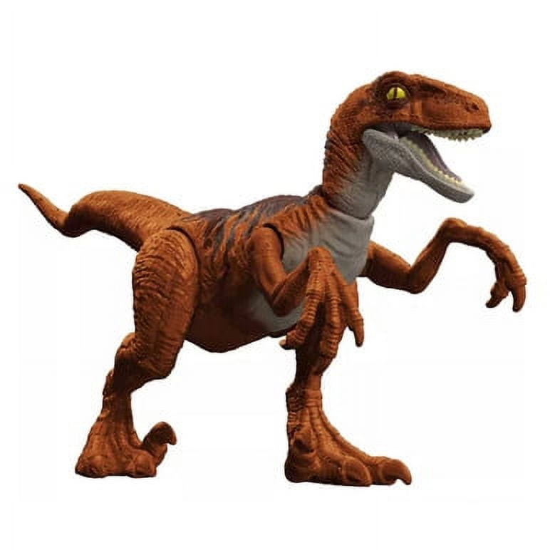 Jurassic World Velociraptor Legacy Collection Orange Dinosaur Action ...