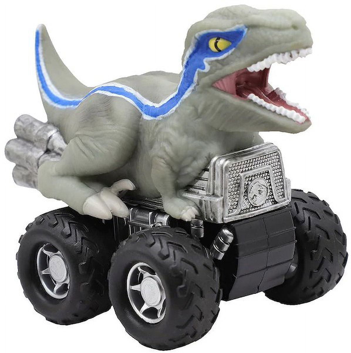 Jurassic World Zoom Riders Velociraptor Blue Pullback Vehicle - Walmart.com