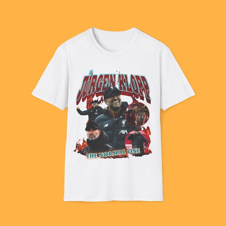 Jurgen Klopp Liverpool LFC Shirt Premier League EPL Sport 90s Football ...