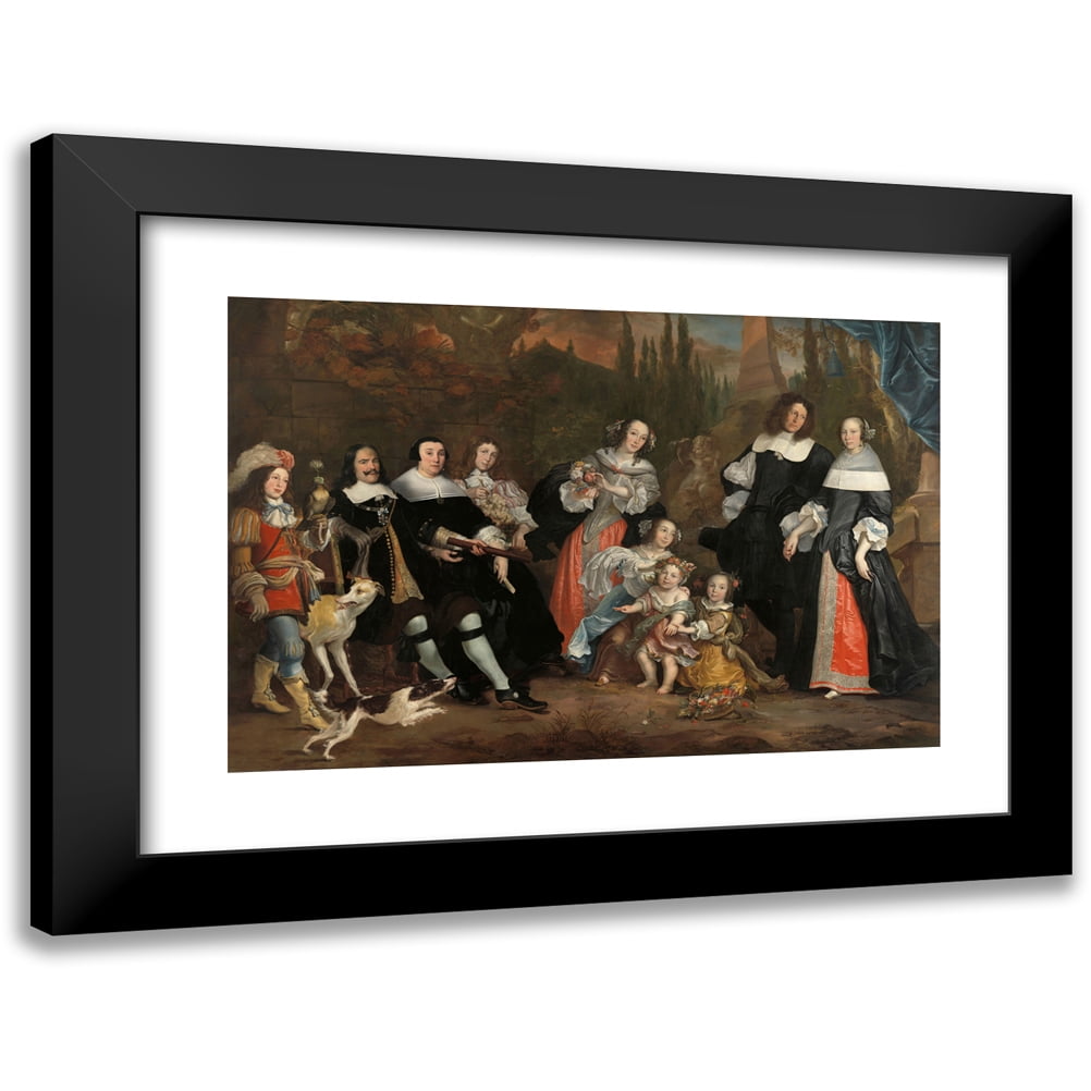 Juriaen Jacobsz. 24x17 Black Modern Framed Museum Art Print Titled ...