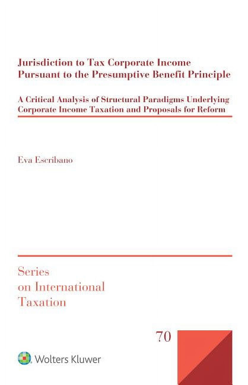 Jurisdiction to Tax Corporate Income Pursuant to the Presumptive ...