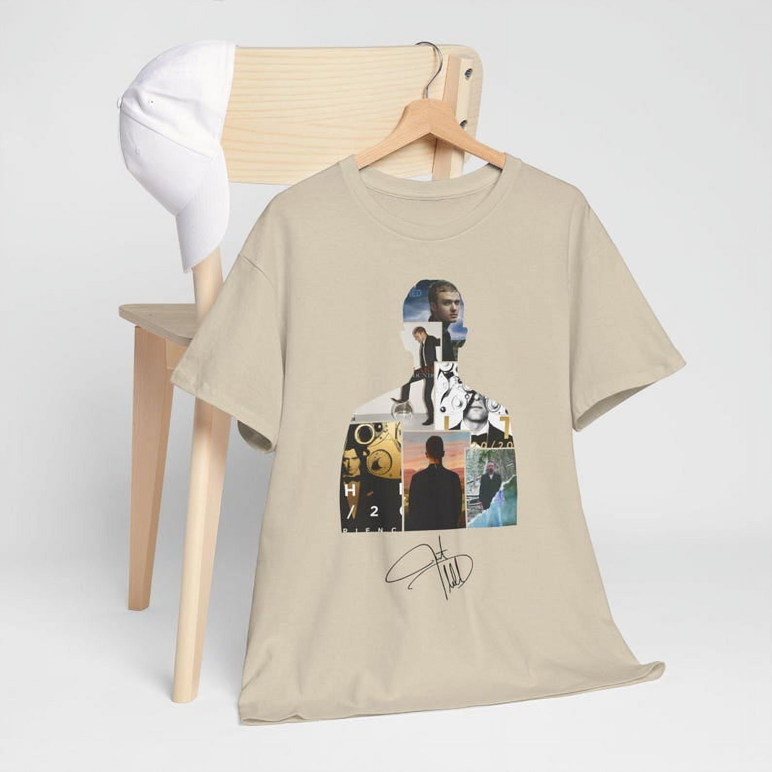 Jus.tin Tim.ber.lake world tour t-shirt print JT albums Jus.tin Tim.be ...