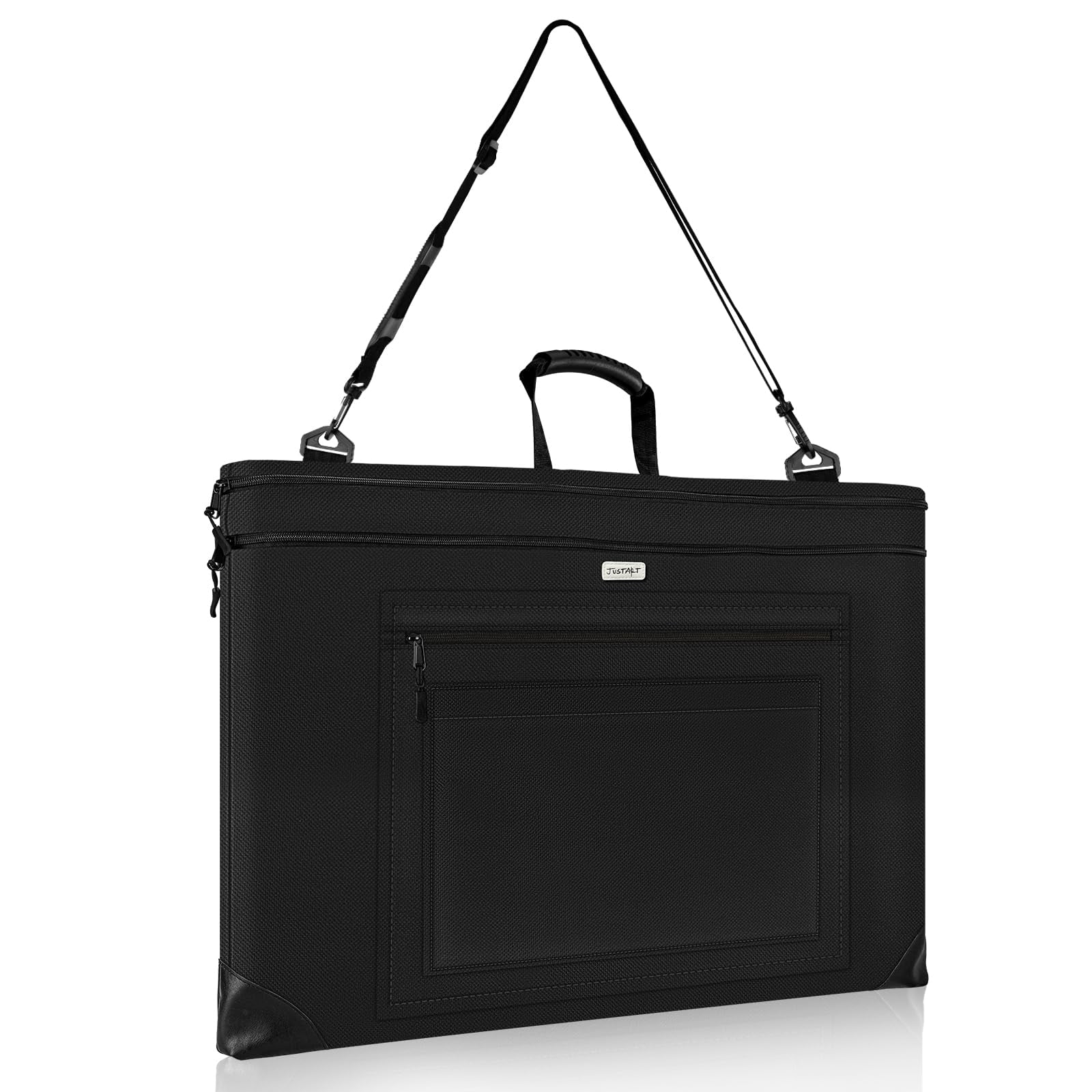 JusArt Art Portfolio Bag, 24x36 Light Weight Portfolio Folder Case with ...