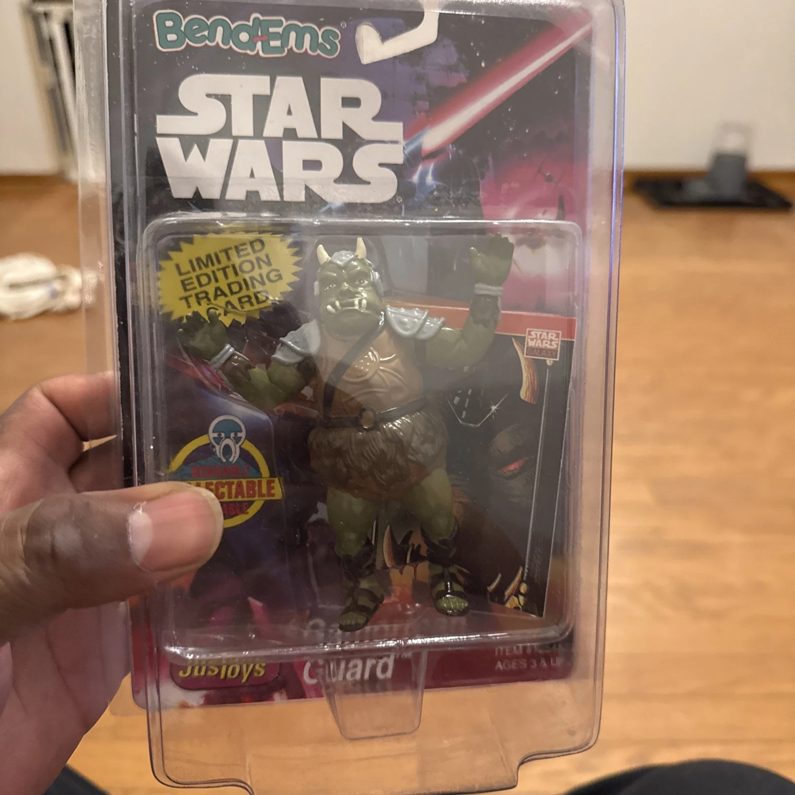 JusToys Star Wars Bend-Ems Gamorrean Guard New Vintage Bendable ...