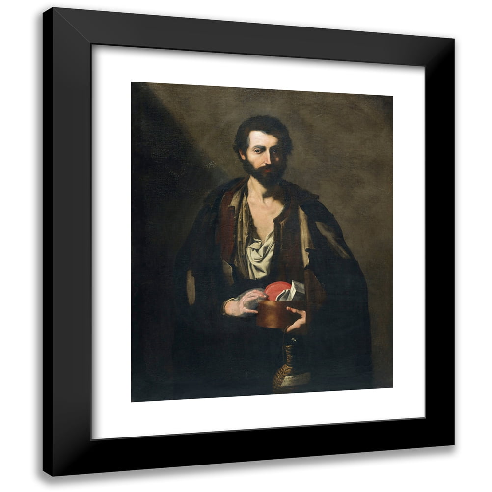 Jusepe de Ribera 20x24 Black Modern Framed Museum Art Print Titled - A ...