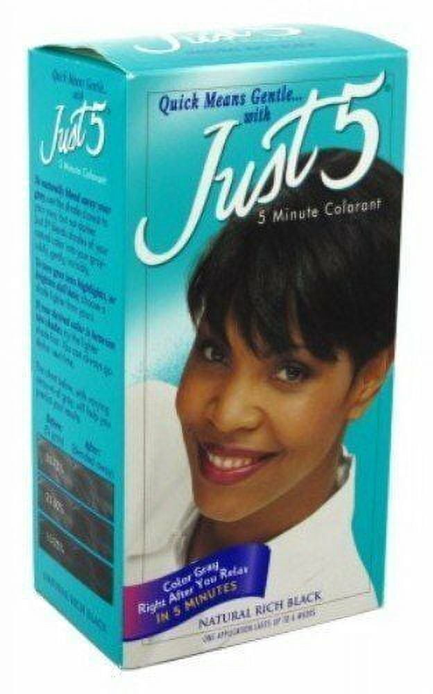Just 5 Women's 5 Minute Permanent J-40 Hair Color w/Moisturizing ...