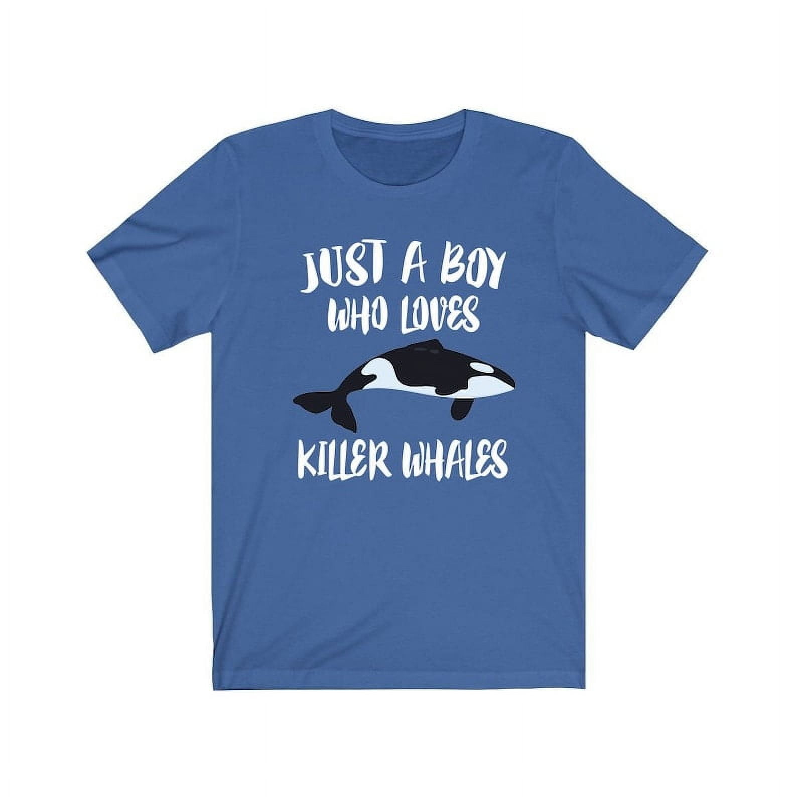 Just A Boy Who Loves Killer Whales Orca Shirt, Orca Shirt, Killer Whale ...