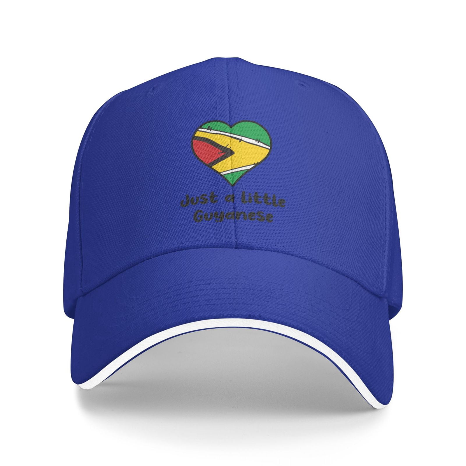 Just A Little Guyanese Guyana Flag Unisex Golf Baseball Cap Adjustable ...