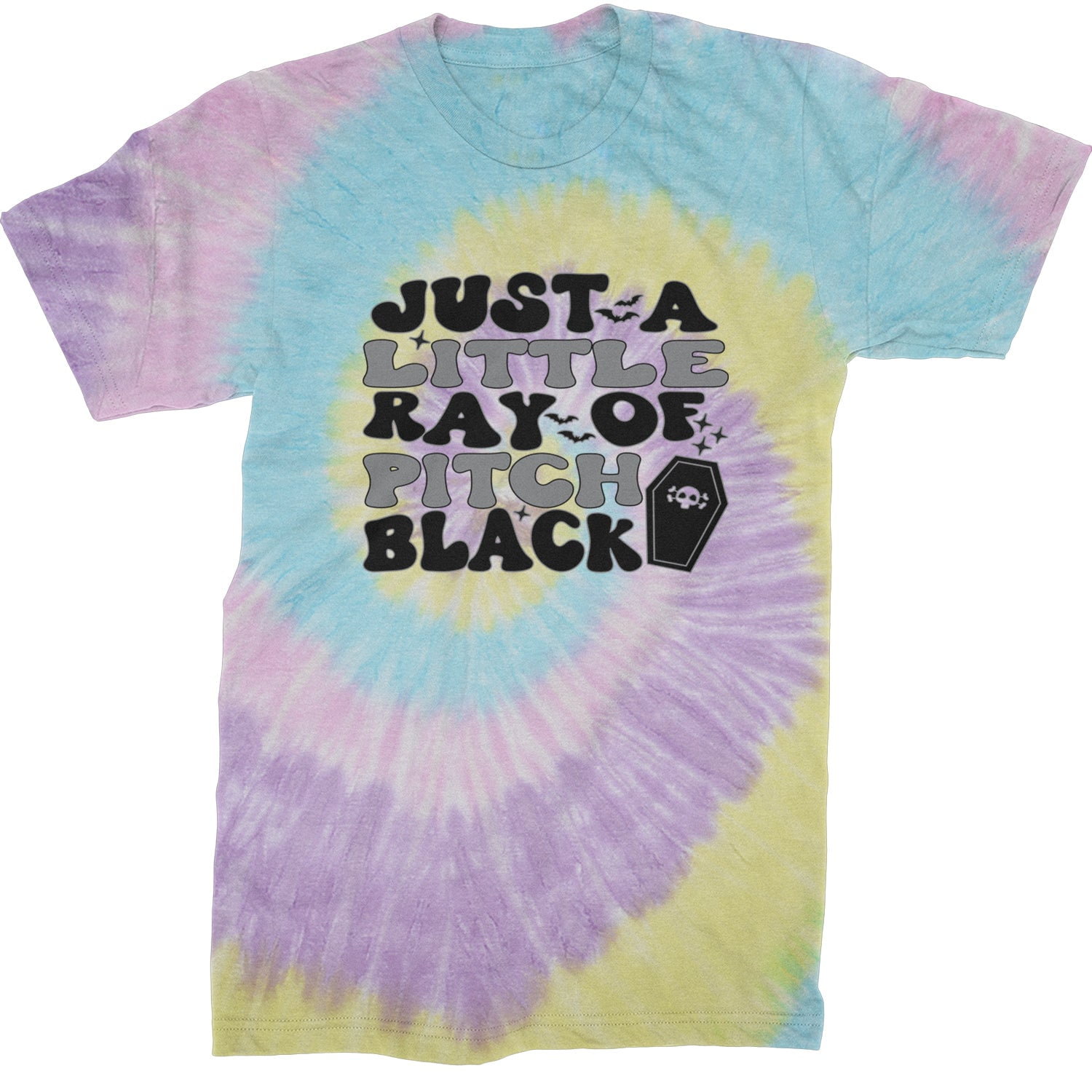 Just A Little Ray of Pitch Black Mens T-shirt - Walmart.com