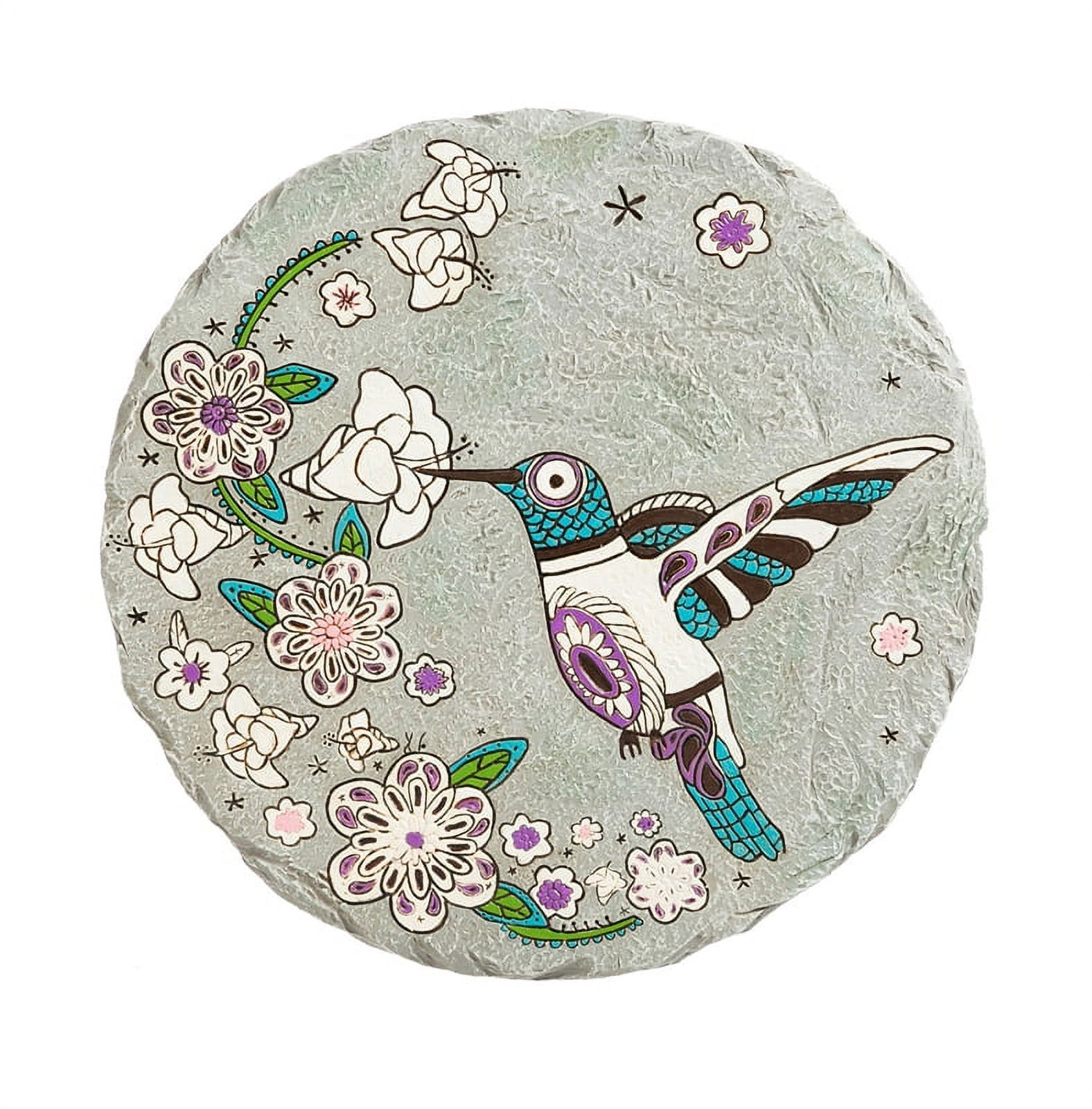 Just Add Color Hummingbird Garden Stone - Walmart.com