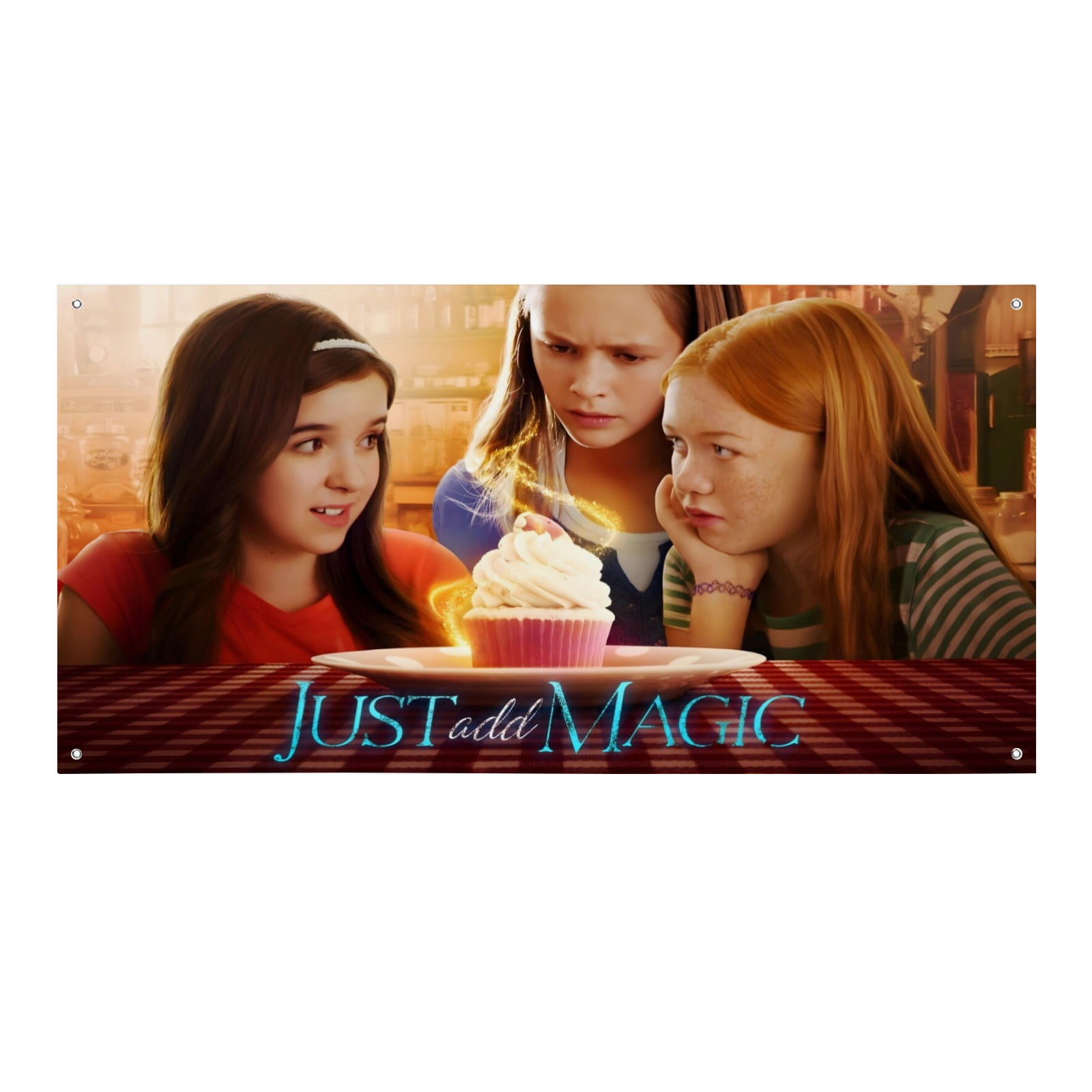 Just Add Magic-Theme Backdrops Banner Birthday Party Decor Supplies ...