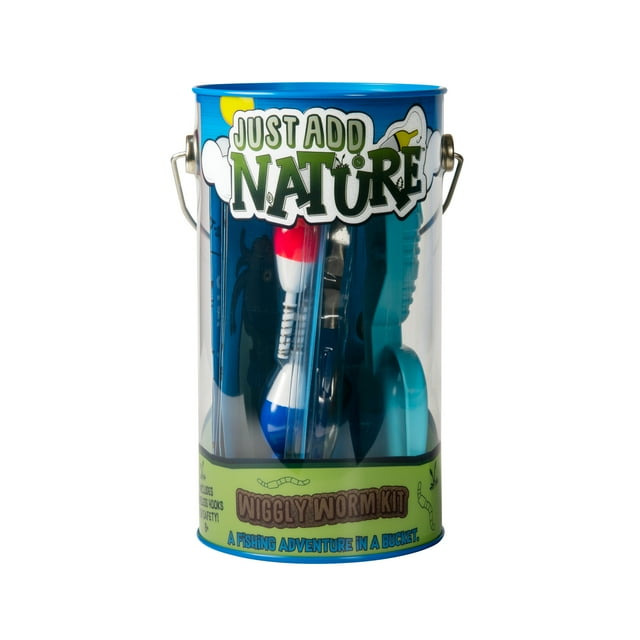 Just Add Nature Wiggly Worm Kits - Educational Fishing Gear - Walmart.com