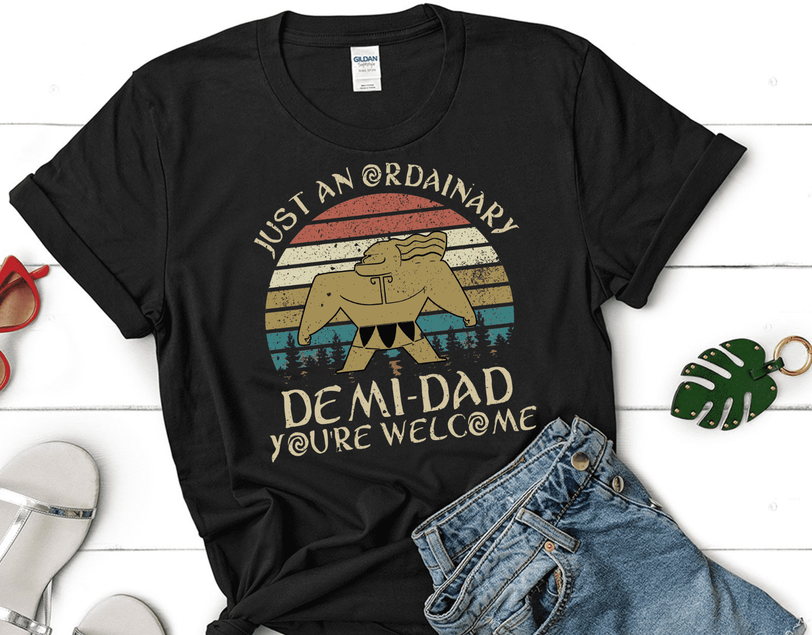 Just An Ordinary Demi Dad You're Welcome shirt, Gift For Dad Demi-Dad ...