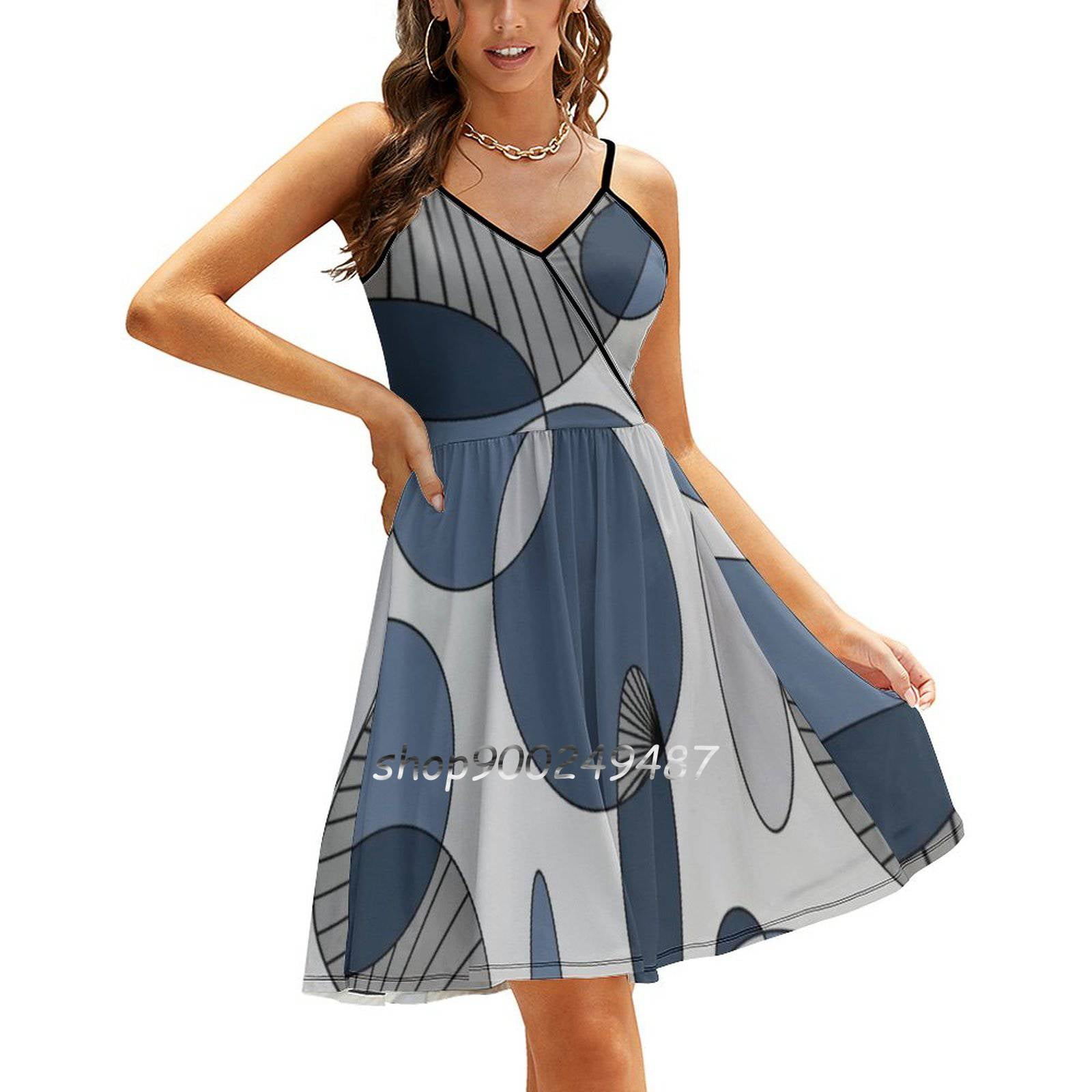 Just Around The Bend Square Neck Dress Sweet Summer Dress Women Elegant ...