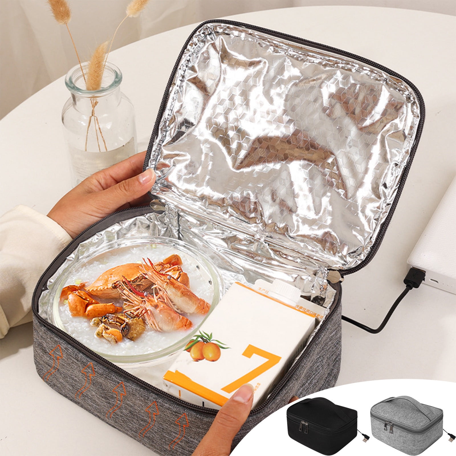 Just Arrived, Heated , Portable Food Warmer, Insulated Food Container ...
