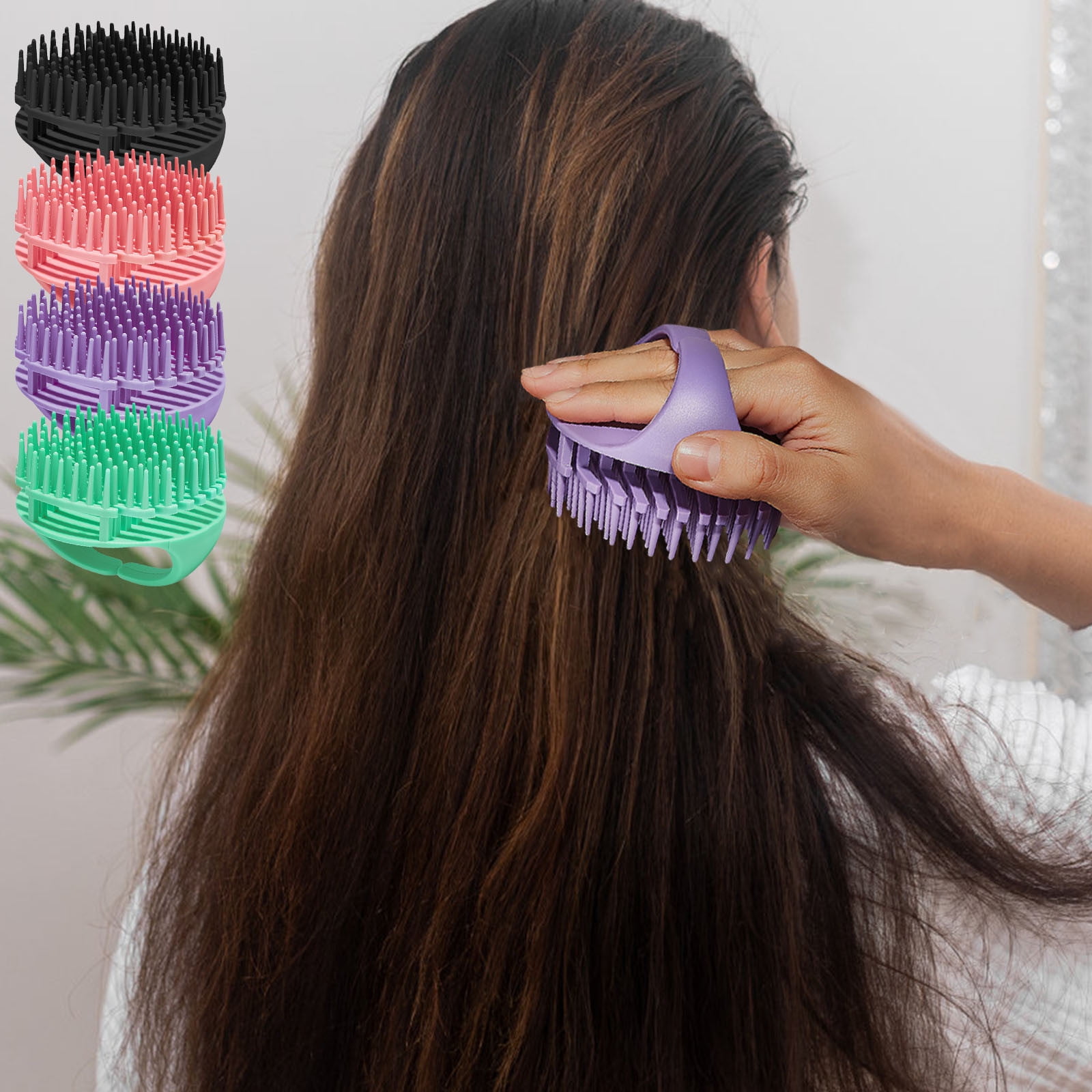 Just Arrived, Scalp Massage Shampoo Brush, Exfoliating Hair Washing ...