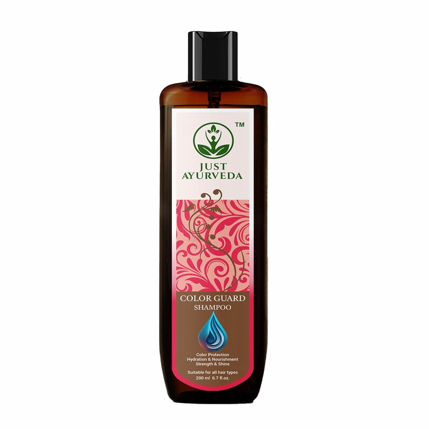 Just Ayurveda Color Guard Shampoo 200 ml For All Hair Types Colour ...