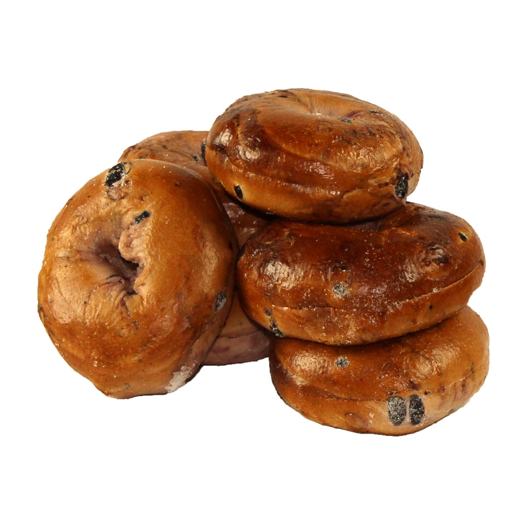 Just Bagels Sliced Blueberry Bagel, 4 Ounce - 6 count per pack -- 8 ...