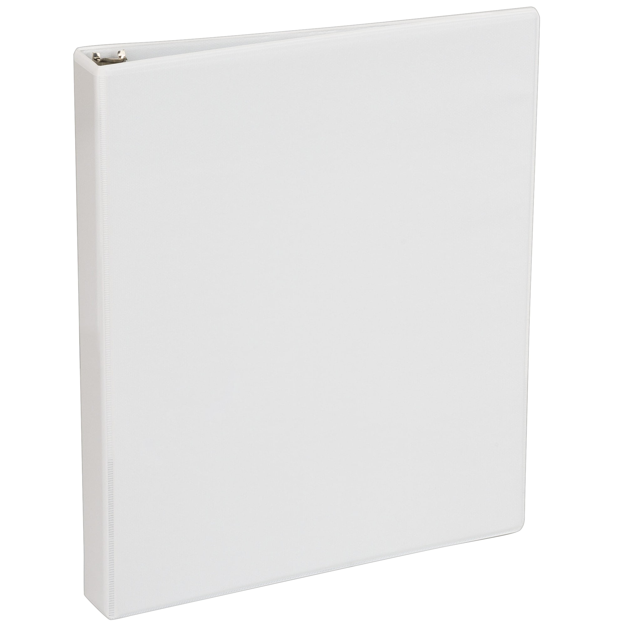 Just Basics® View 3-Ring Binder, 1" Round Rings, White - Walmart.com
