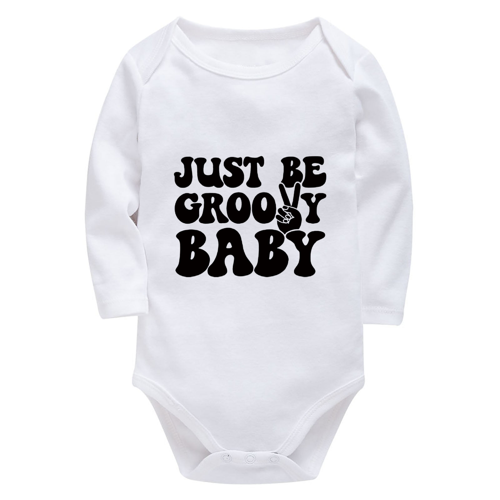 Just Be Groovy Baby Outfits for Baby Girls Long Sleeve Boys Outfit ...