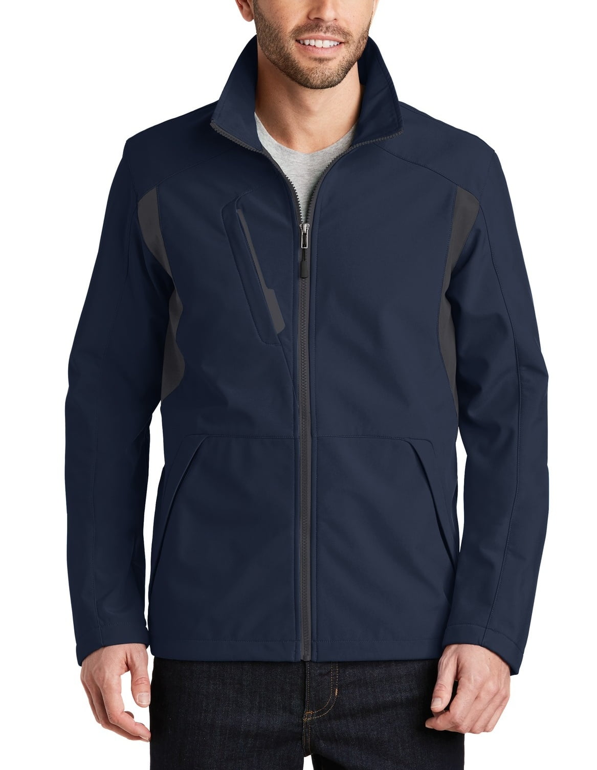 Just Blanks Back-Block Soft Shell Jacket M2 Fabric Breathability Rating ...